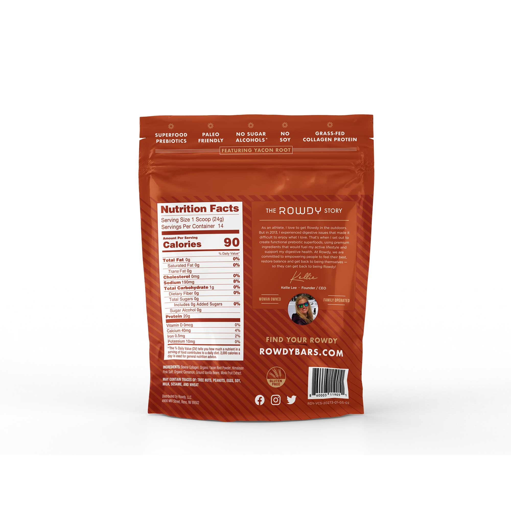 Snickerdoodle Protein Powder – ROWDY